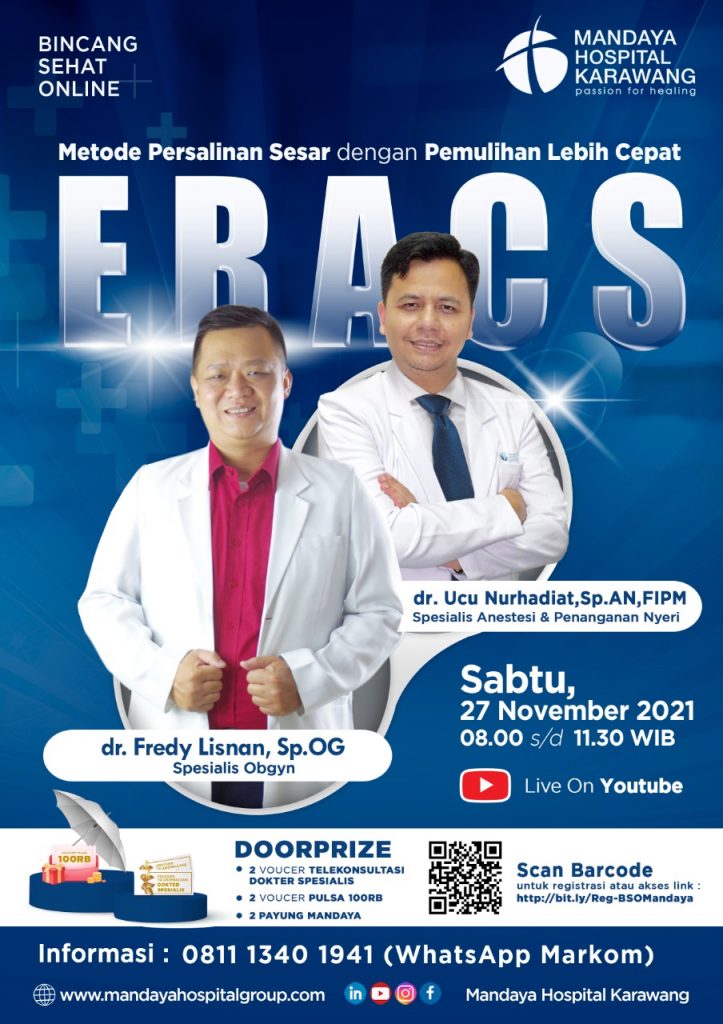 Bincang Sehat Online : ERACS Metode Persalinan Sesar dengan Pemulihan ...