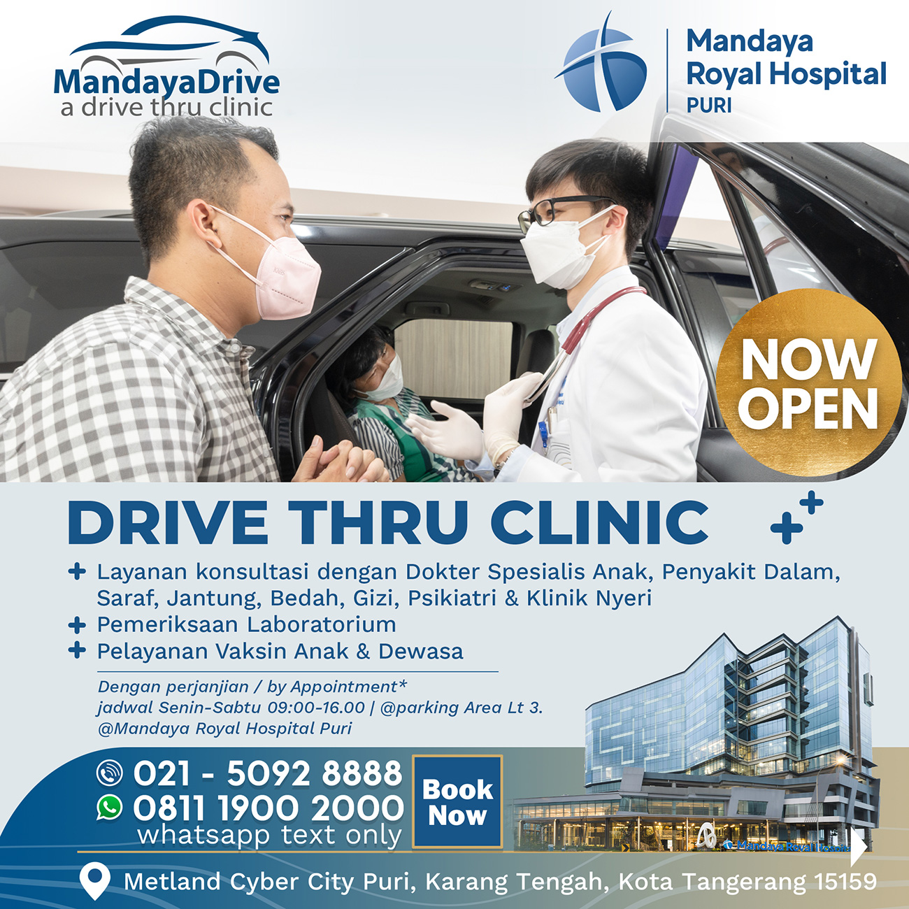 Drive Thru Clinic - Mandaya Hospital Group