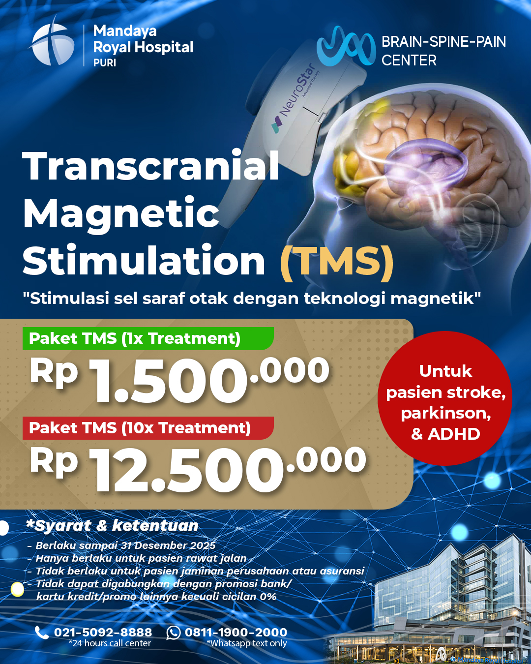 Transcranial Magnetic Stimulation (TMS) untuk Terapi Stroke hingga ...