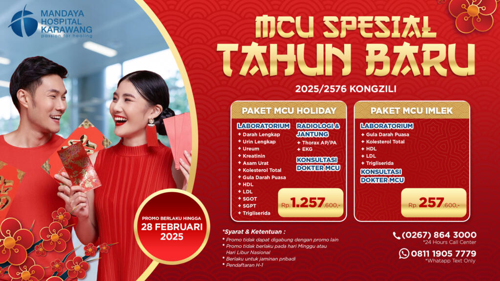 Paket Promo MCU Tahun Baru Imlek – Mandaya Hospital Karawang - Mandaya ...