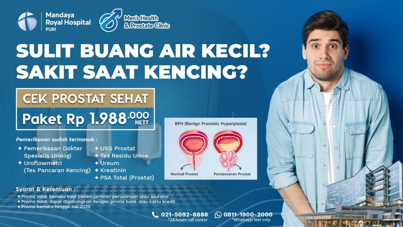 Pembesaran Prostat (Benign Prostatic Hyperplasia): Gejala, Penyebab ...