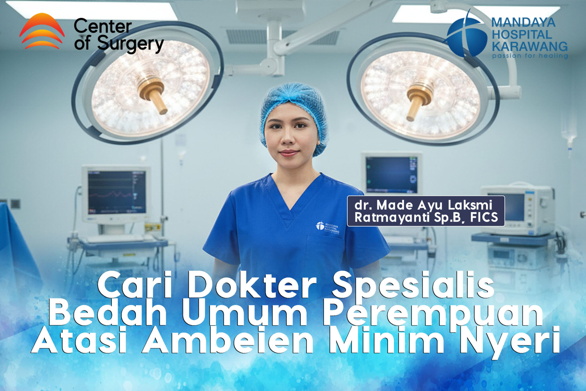 Cari Dokter Spesialis Bedah Umum Perempuan Atasi Ambeien / Wasir Minim ...