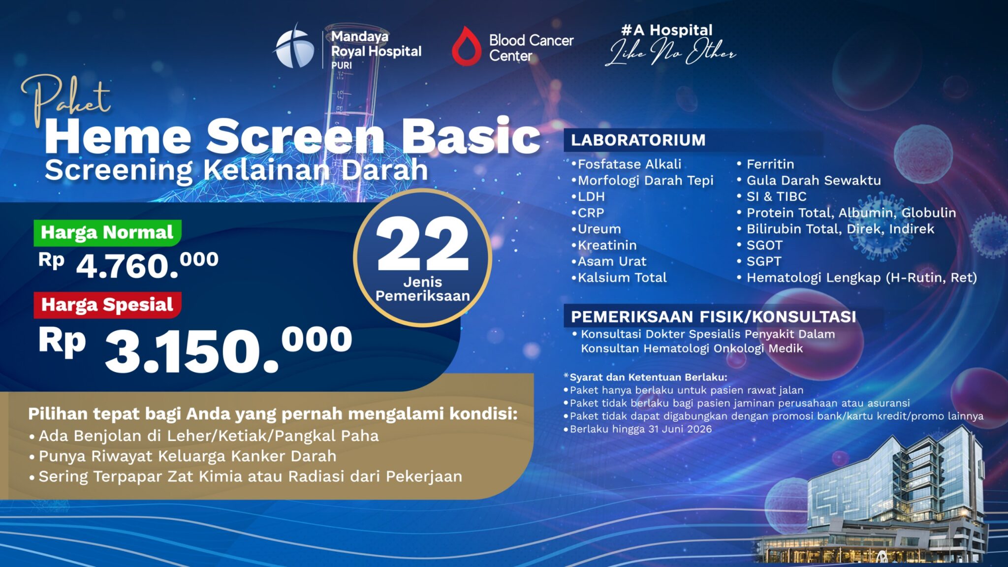 Heme Screen Basic Package for Blood Disorder Screening 2026 – Mandaya ...